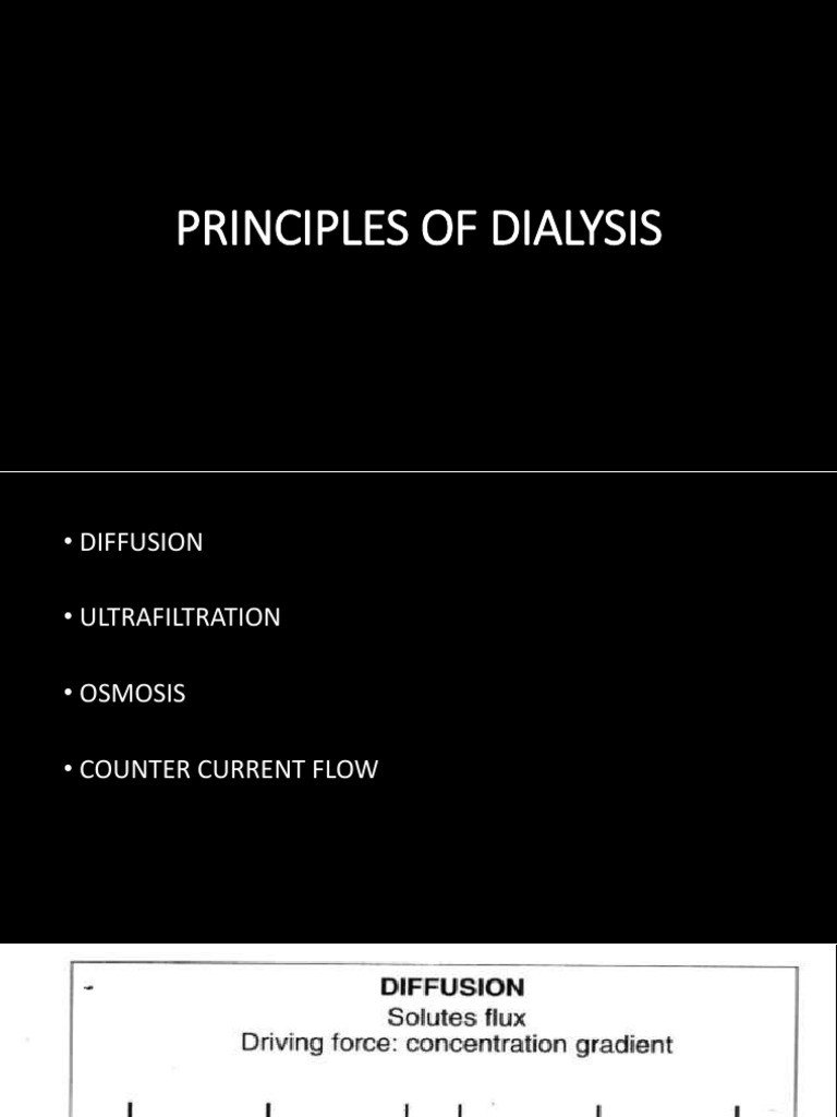 Key Principles of Dialysis Explained | PDF | Technology & Engineering