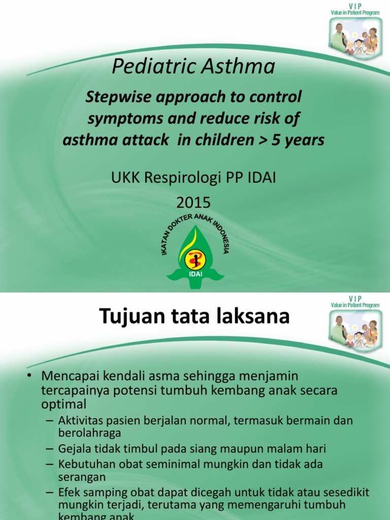 Stepwise Approach To Control Symptoms and Reduce Risk of Asthma Attack ...