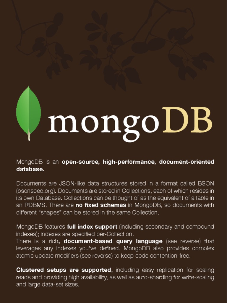 Mongodb QRC Queries | PDF | Mongo Db | Database Index