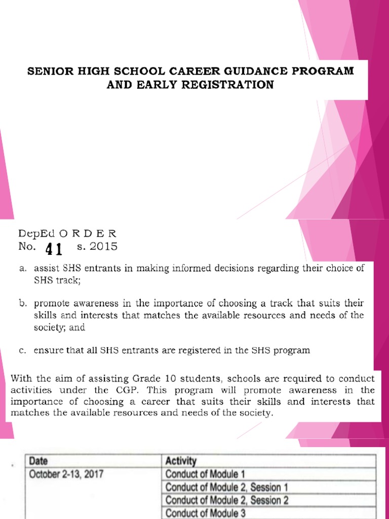 Grade 10 Career Guidance Activities | PDF | Vocational Education ...