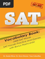 SAT Vocabulary for Students | PDF | Experience | Feeling