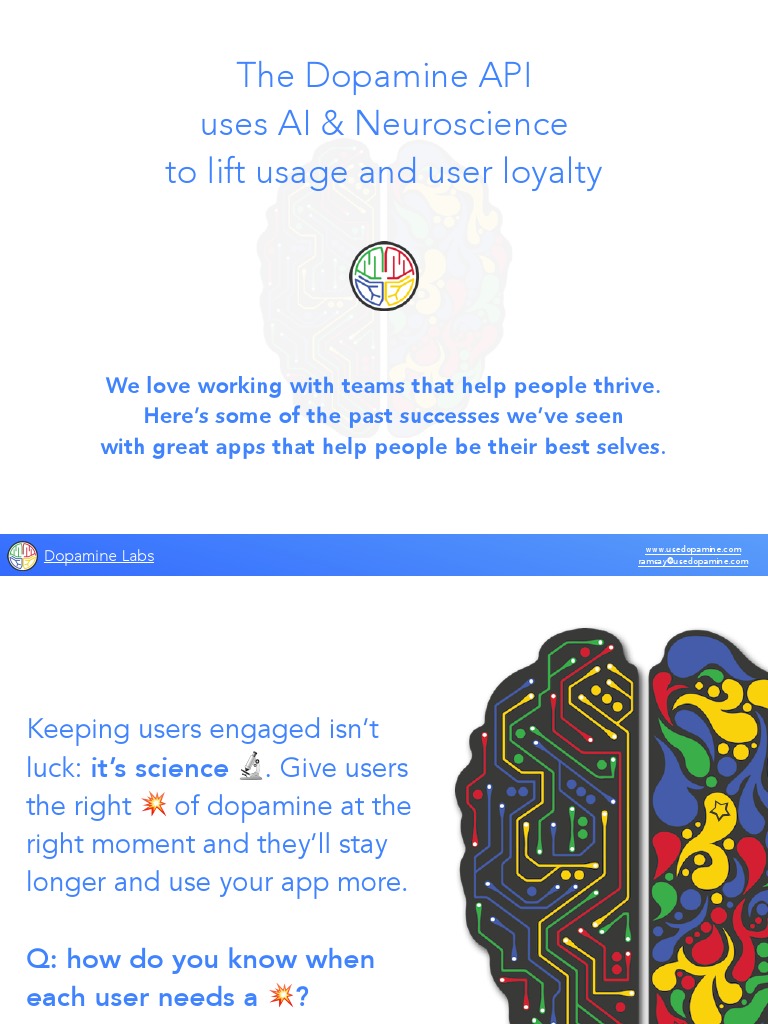 Dopamine Labs Case Studies | PDF | Reinforcement | Dopamine