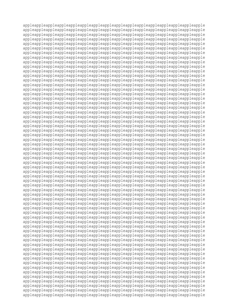 Apple | PDF