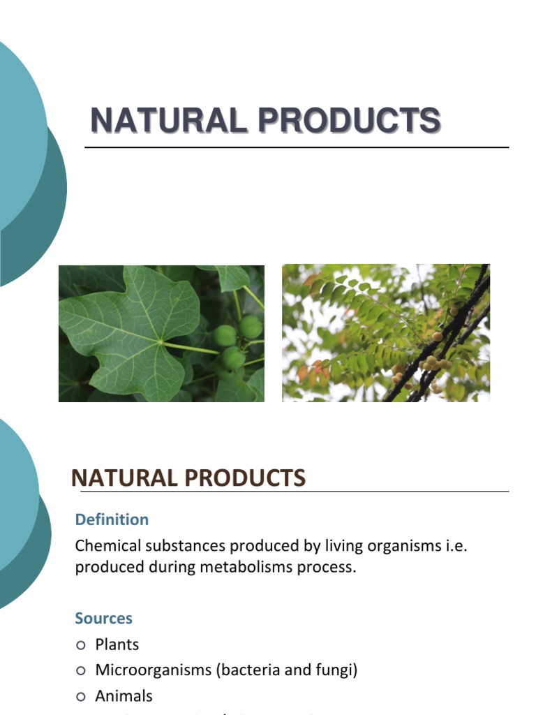 Natural Product-Processing | PDF | Natural Products | Phenols