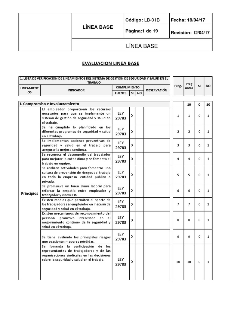 Modelo de Línea Base | PDF | Derecho laboral | Outsourcing