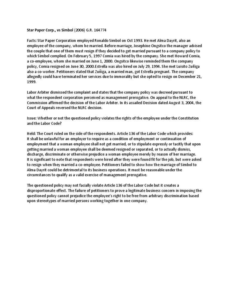 Star Paper Corp, Et Al. vs. Simbol, Et Al. GR No. 164774 April 12, 2006 ...