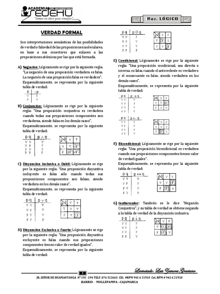 Verdad Formal | PDF | Proposición | Verdad