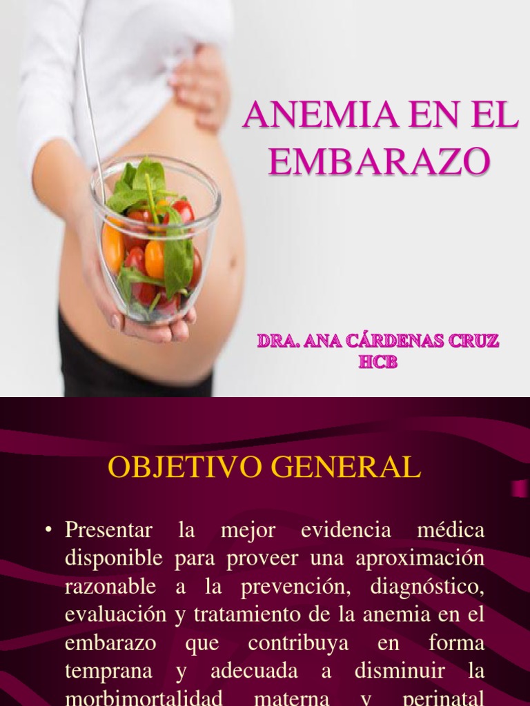 Anemia en el Embarazo: Prevención y Tratamiento | PDF | Anemia | El ...