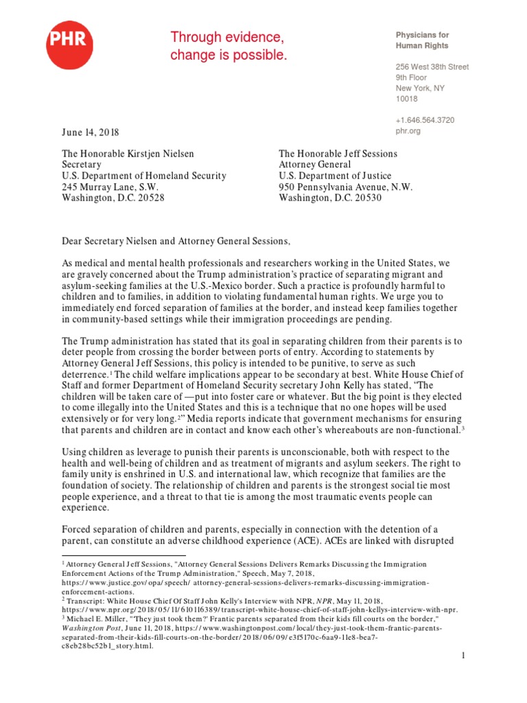 Separation Letter | Psychological Trauma | Child Abuse