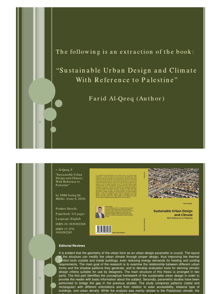 Basic Urban Design Principles PDF | PDF | Wound | Humidity