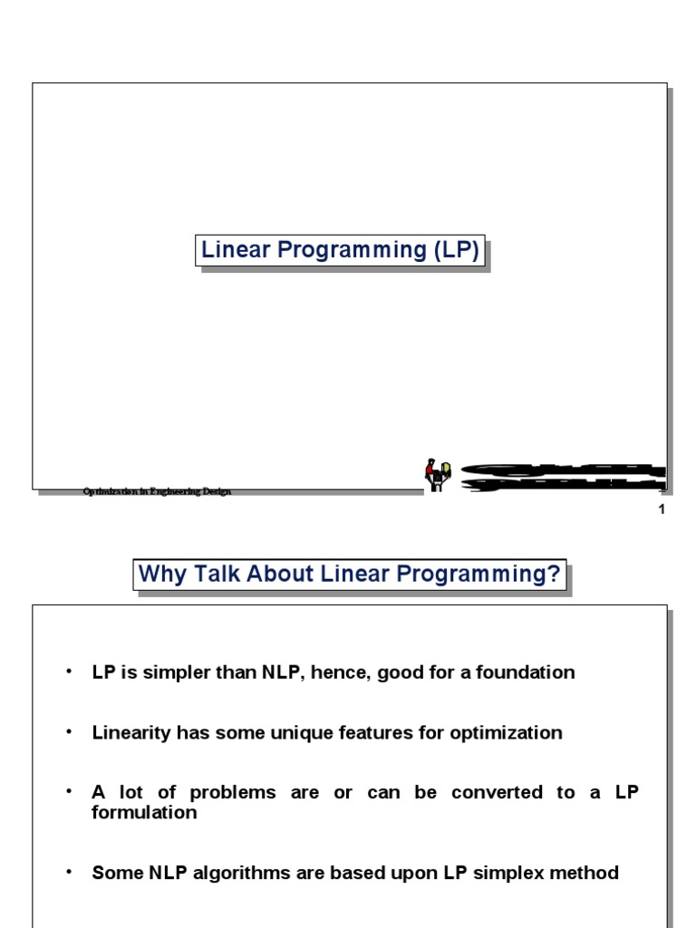 Linear Programming (LP) | PDF | Linear Programming | Mathematical ...