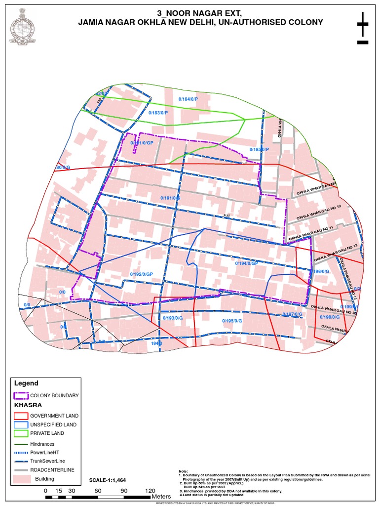 3 - Noor Nagar Ext, Jamia Nagar Okhla New Delhi, Un-Authorised Colony | PDF