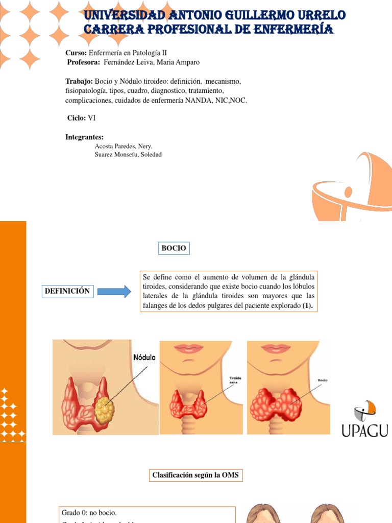 Bocio y Nodulo | PDF | Tiroides | Hormona estimulante de la tiroides