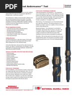 Rhino Reamer Spec Sheet | PDF | Drilling | Tools