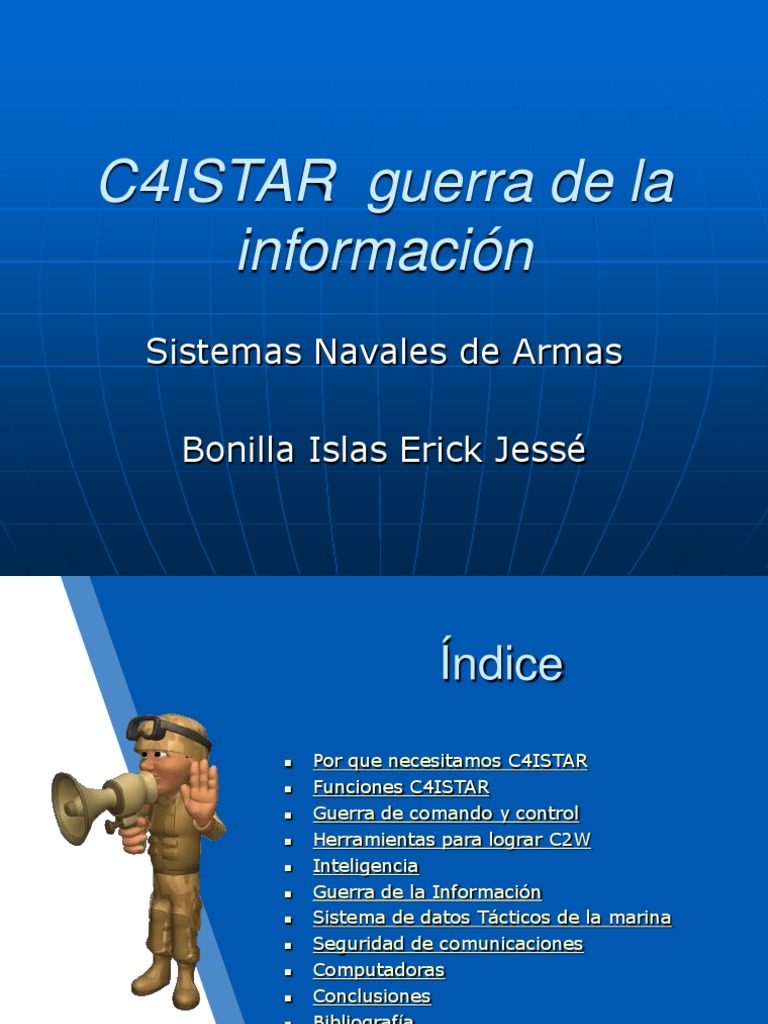 C4ISTAR | PDF | Inteligencia de señales | Información