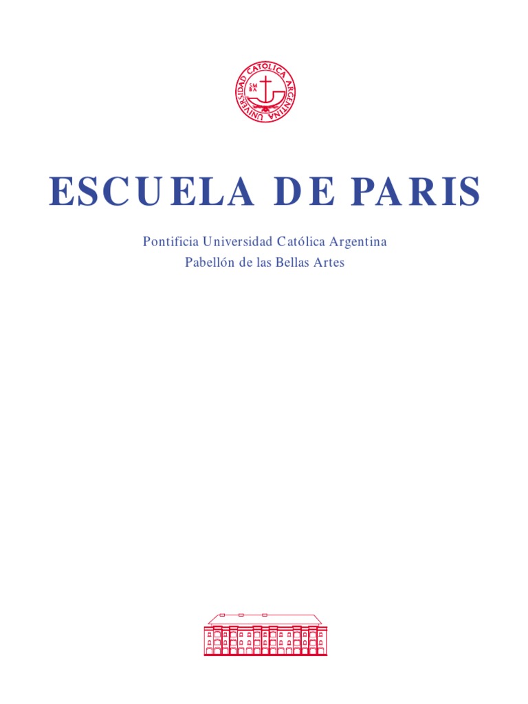 Catalago Escuela de Paris. UCA PDF | PDF | Diseño de comunicacion ...