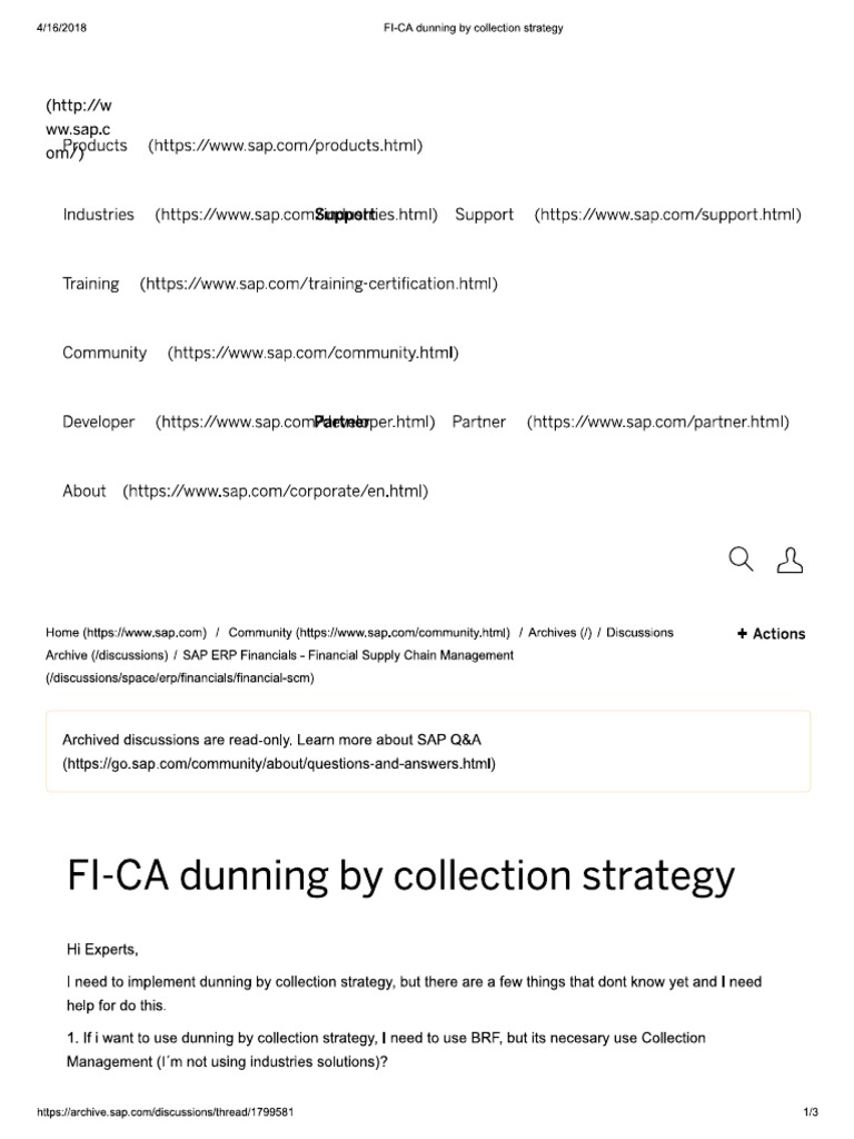 Fica Dunning BRF | PDF