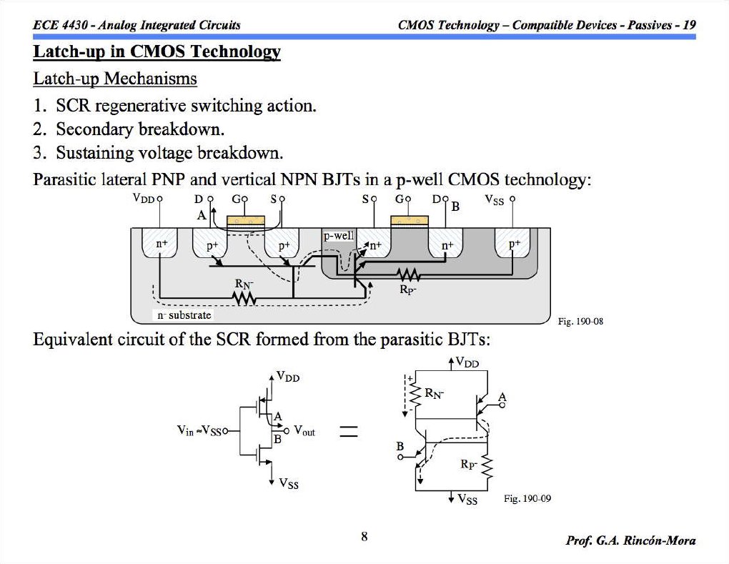 Latch-Up in CMOS | PDF