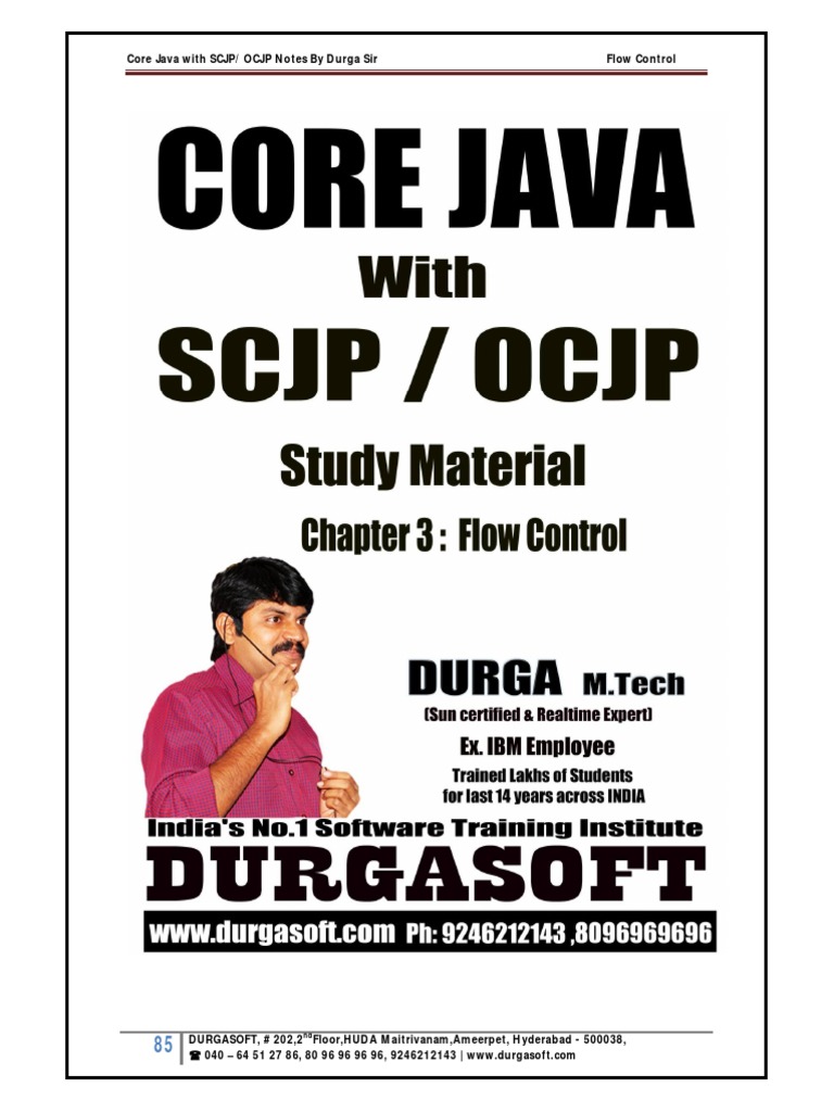 Flow Control | PDF | Control Flow | Java (Programming Language)