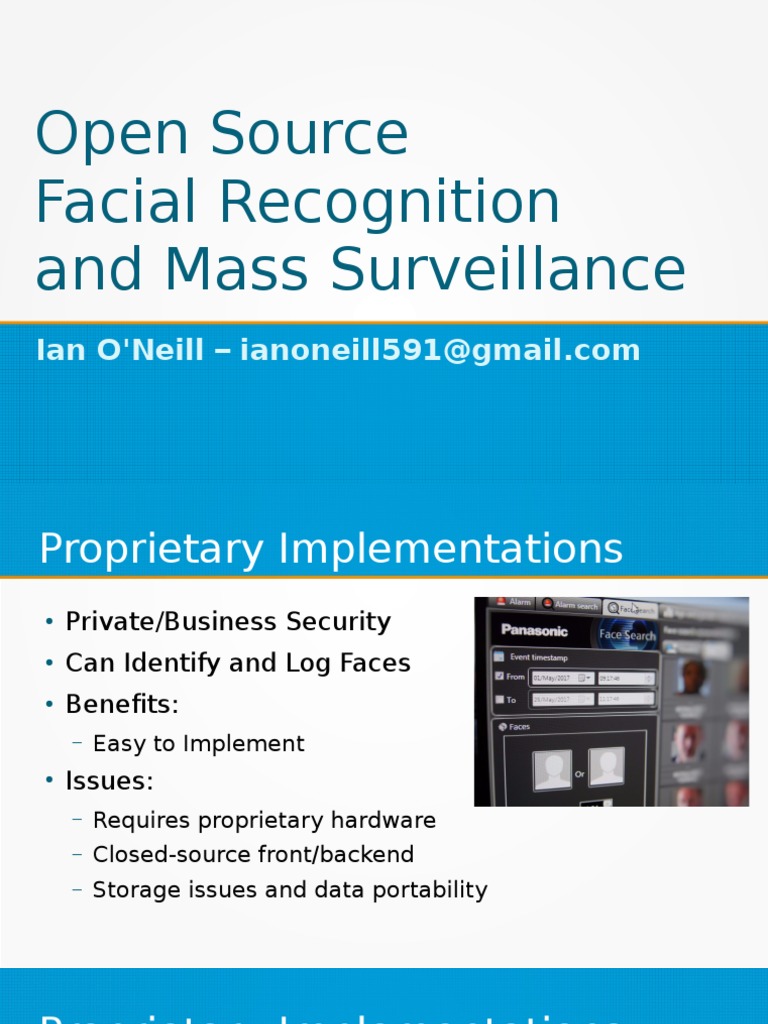 Building An Open Source Facial Recognition System For Mass Surveillance ...