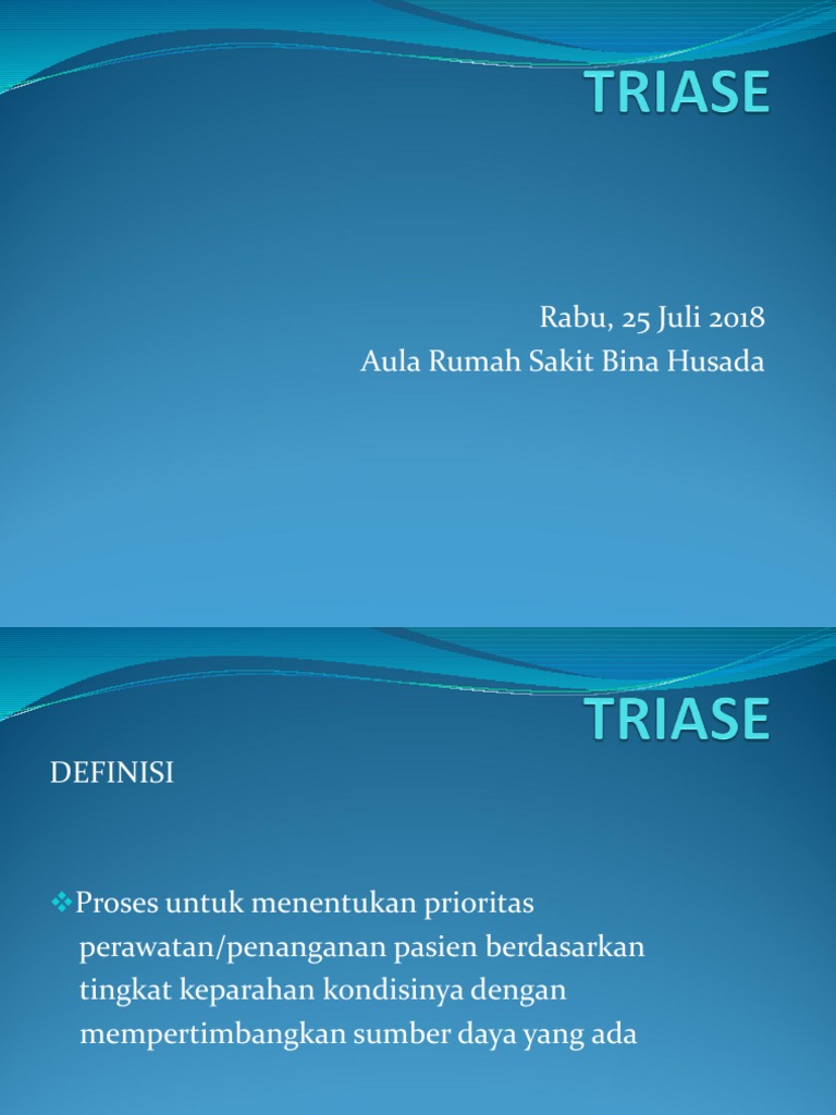 Triase ATS | PDF
