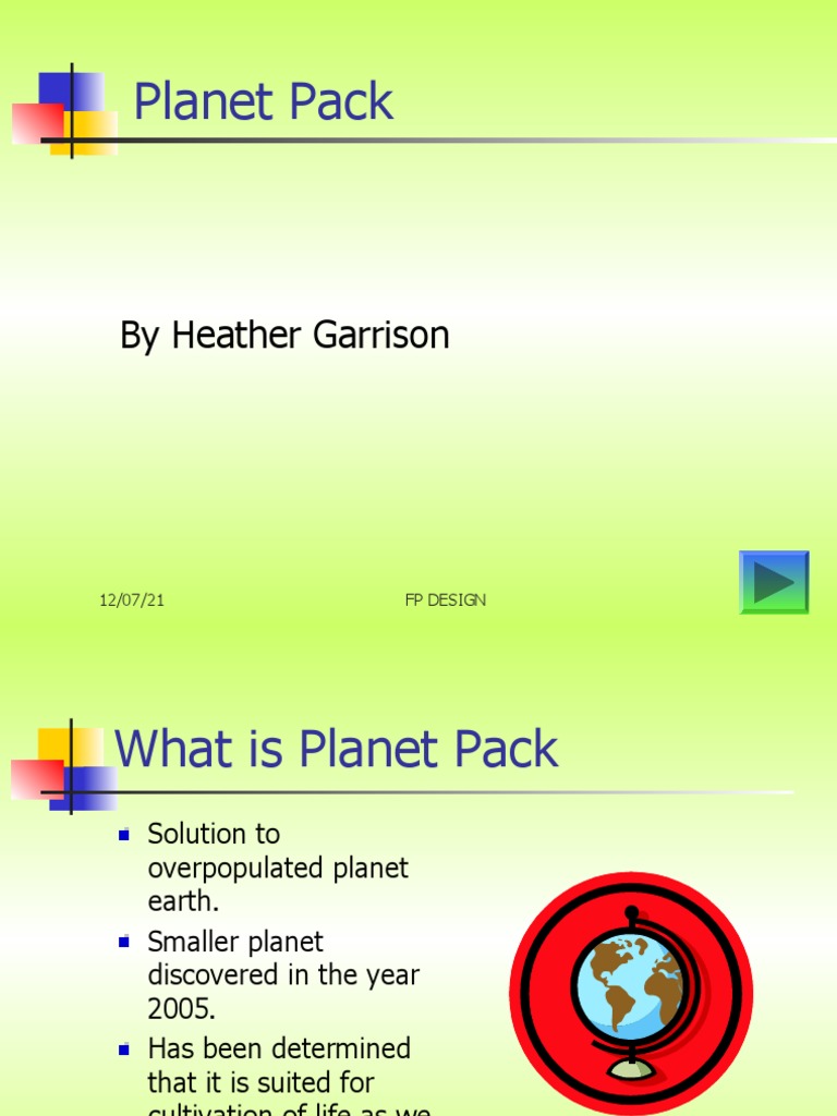 Planet Pack: A Solution to Overpopulation | PDF | Science & Mathematics