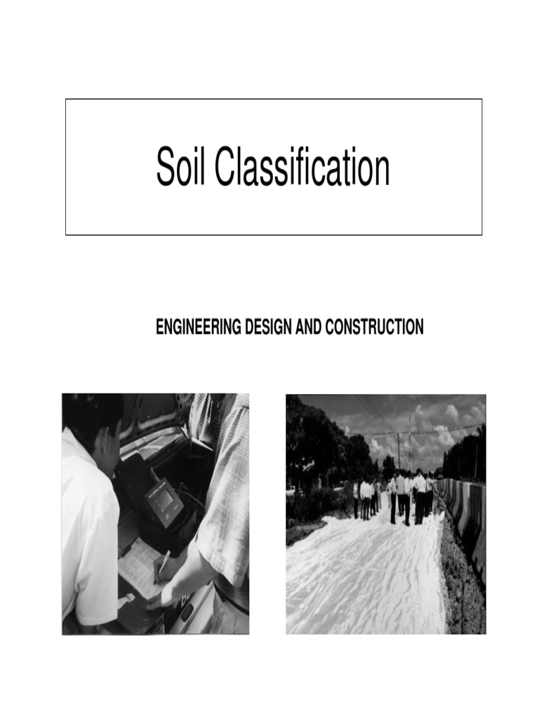 C8 Soil Classification | PDF | Soil Science | Civil Engineering