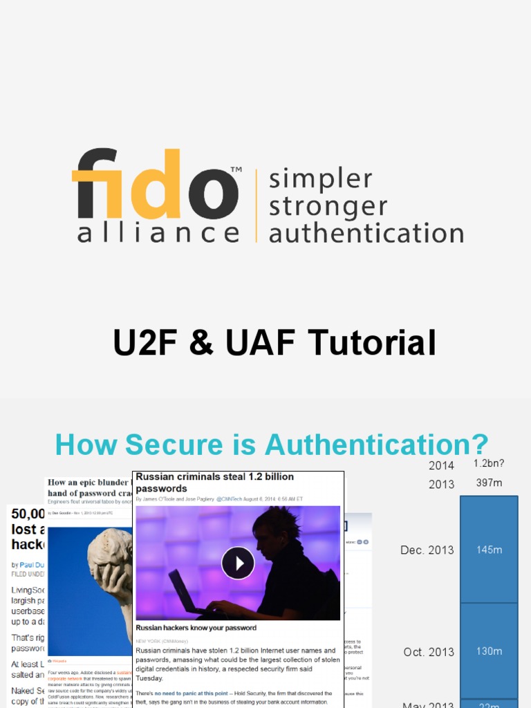 FIDO U2F UAF Tutorial v1 PDF | PDF | Authentication | Password