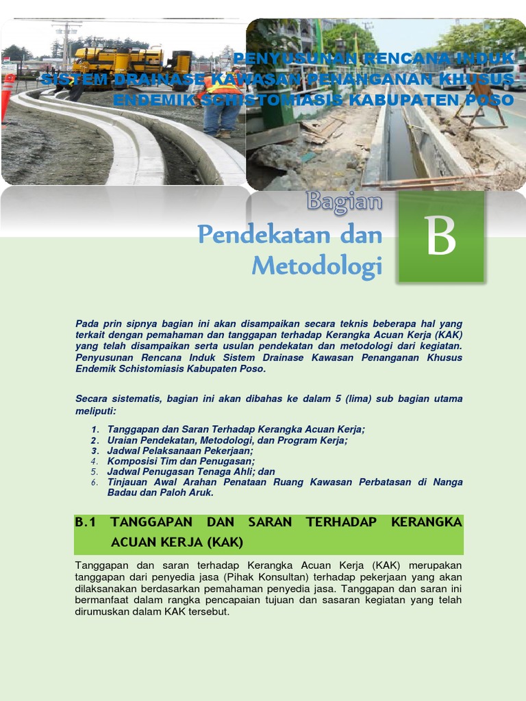 Master Plan Drainase | PDF