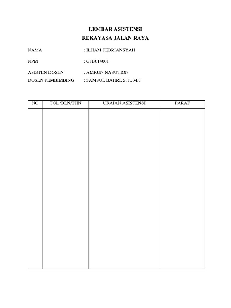 Lembar Acc RJR | PDF