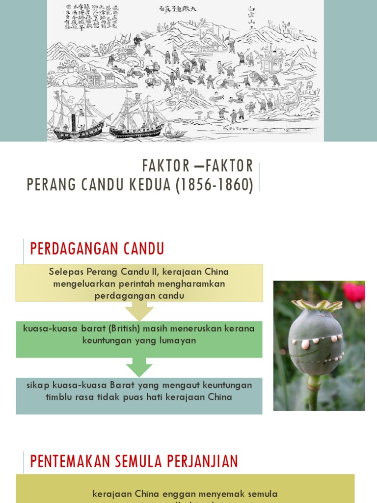 Faktor-Faktor Perang Candu Ke2 | PDF