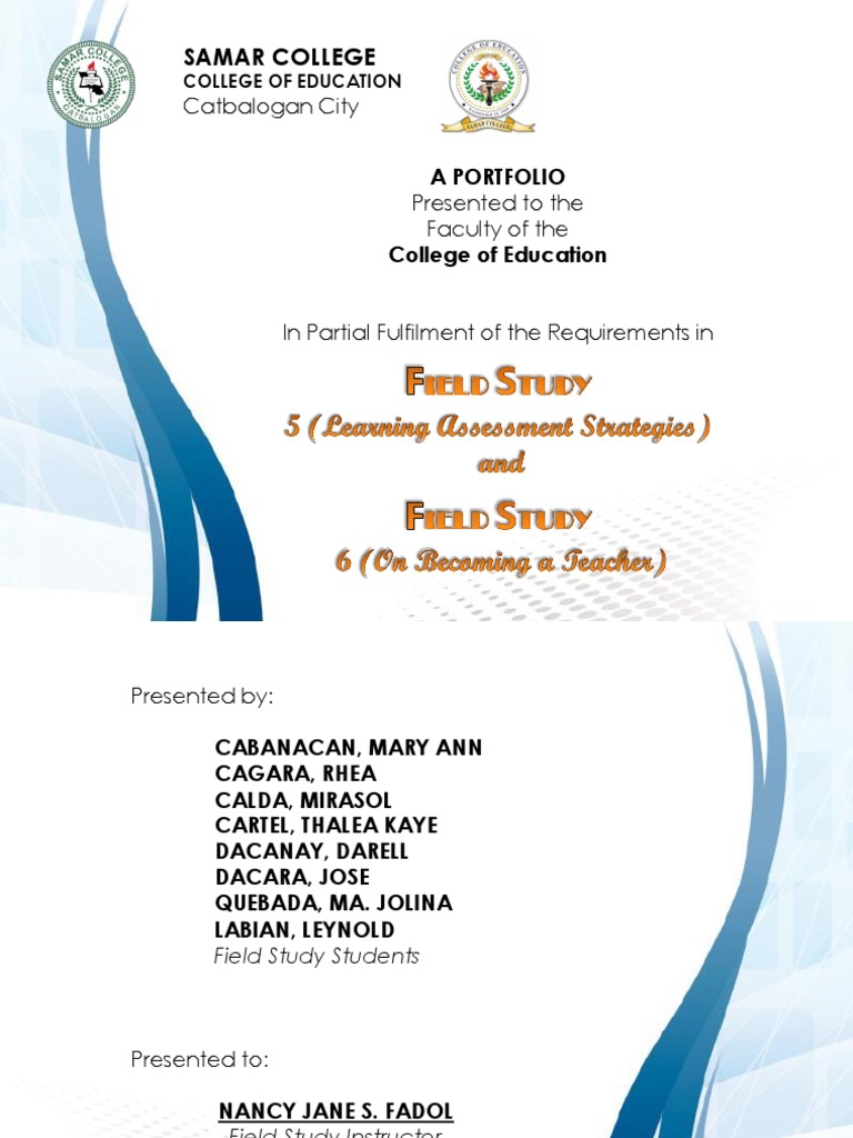 Samar College: Catbalogan City | PDF | Educational Assessment | Teachers