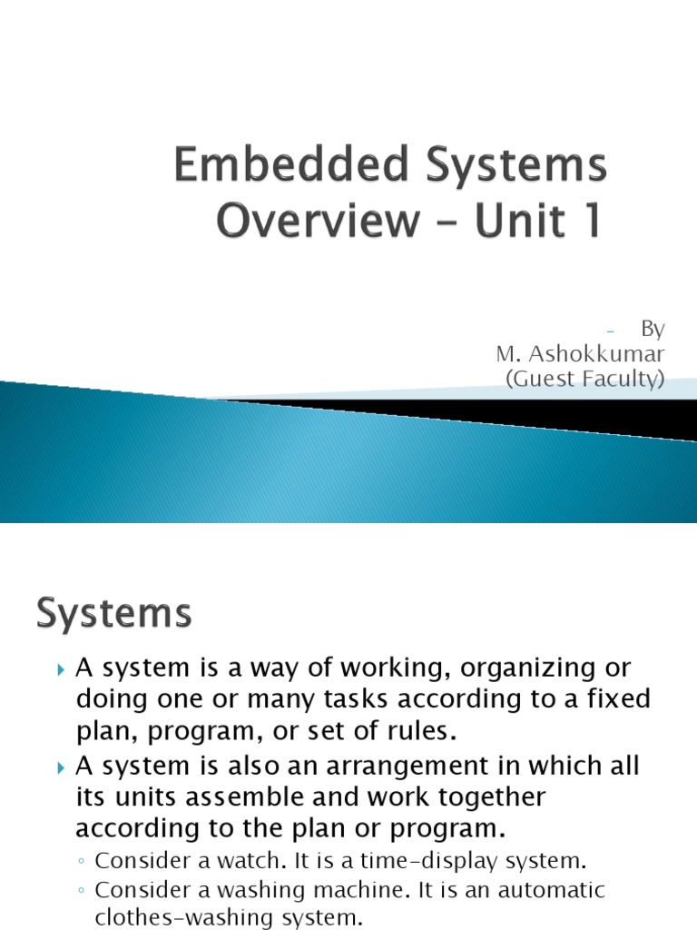 3 Embedded Systems - Raj Kamal | PDF | Central Processing Unit | Embedded System