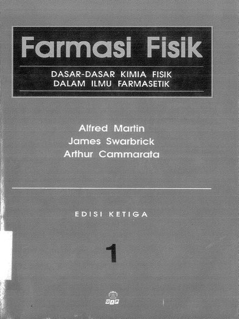Alfred Martin Farmasi Fisik Edisi Ketiga. Intro PDF | PDF