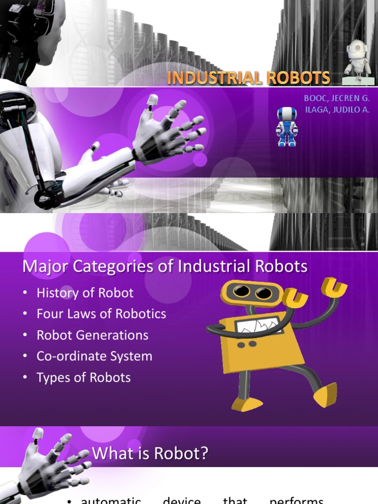 Overview of Industrial Robots and Types | PDF | Robot | Robotics