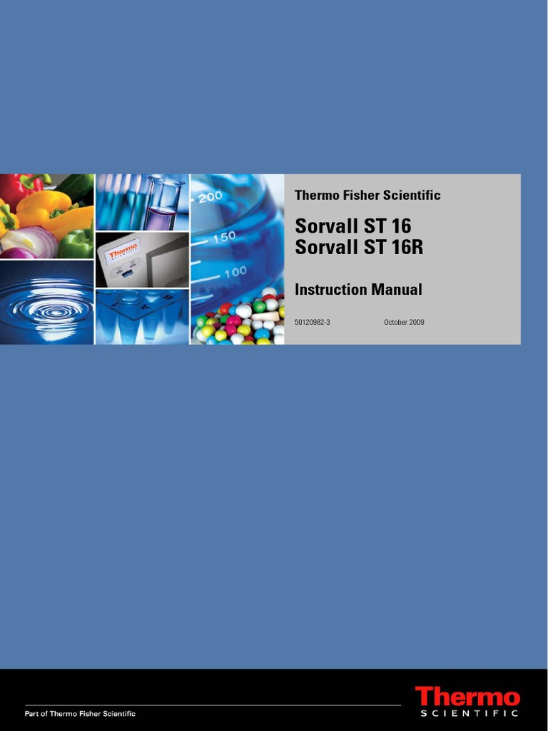 Thermo Fisher Scientific Sorvall ST 16 Sorvall ST 16R PDF | PDF ...