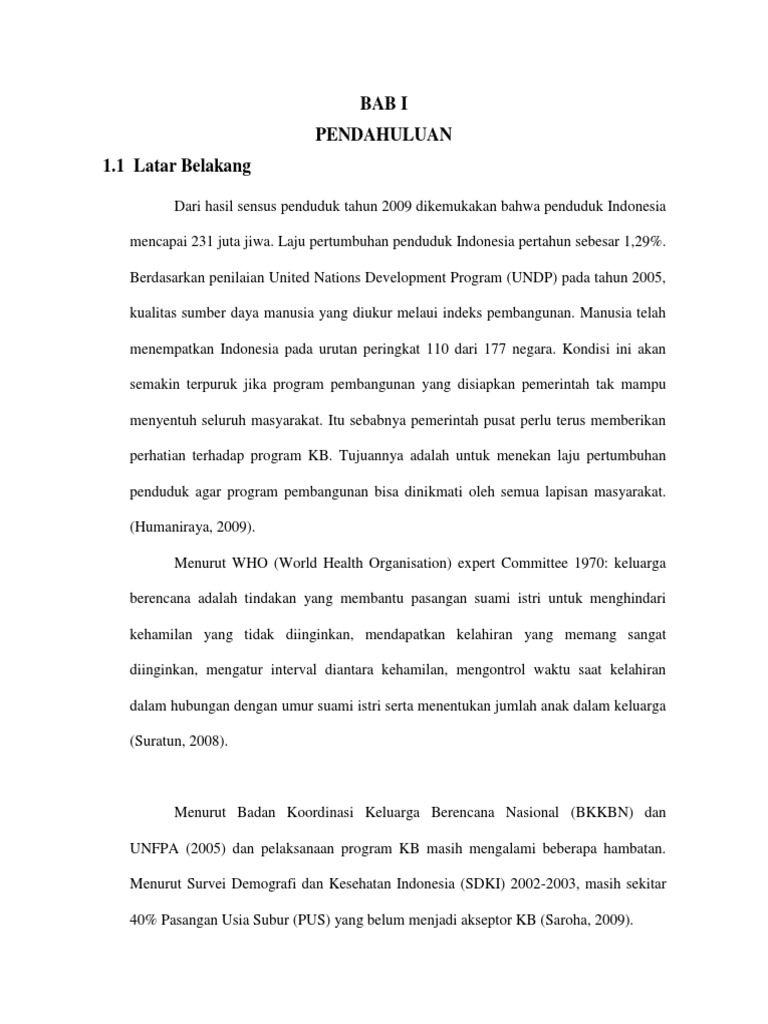 Makalah KB Akdr | PDF | Pengembangan Diri