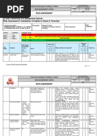 Hot Work Risk Assessment and Permit | PDF | Fires | Risk Assessment