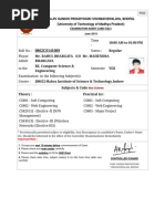 Admit Card PDF | PDF | Areas Of Computer Science | Digital Technology