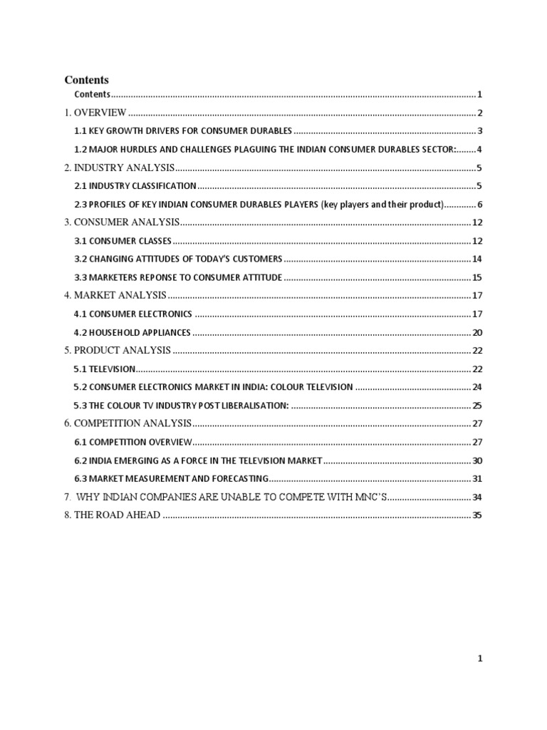 Marketing Term Paper Final | Home Appliance | Retail