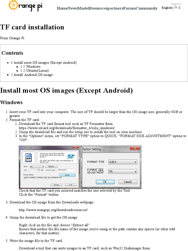 TF Card Installation: Homenewsmodelresourcespartnersforumcommunity ...