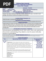 WGU Direct Instruction Lesson Plan Guide | PDF | Career & Growth