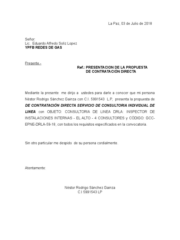 Ypfb Carta | PDF | Energía y recursos