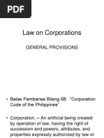 Revised Corporation Code - Lecture and Notes | PDF | Stocks | Corporations