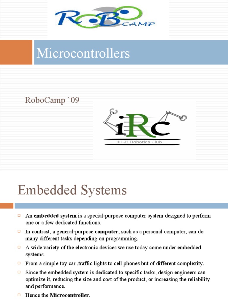AVR Microcontroller | PDF | Classes Of Computers | Microcontroller