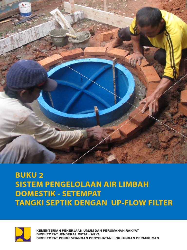 Pengelolaan Air Limbah: Tangki Septik Up-Flow | PDF | Teknologi & Rekayasa