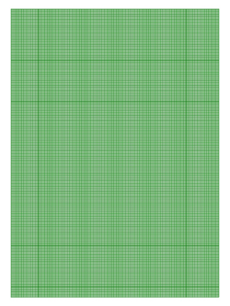 Printable Green Graph Paper