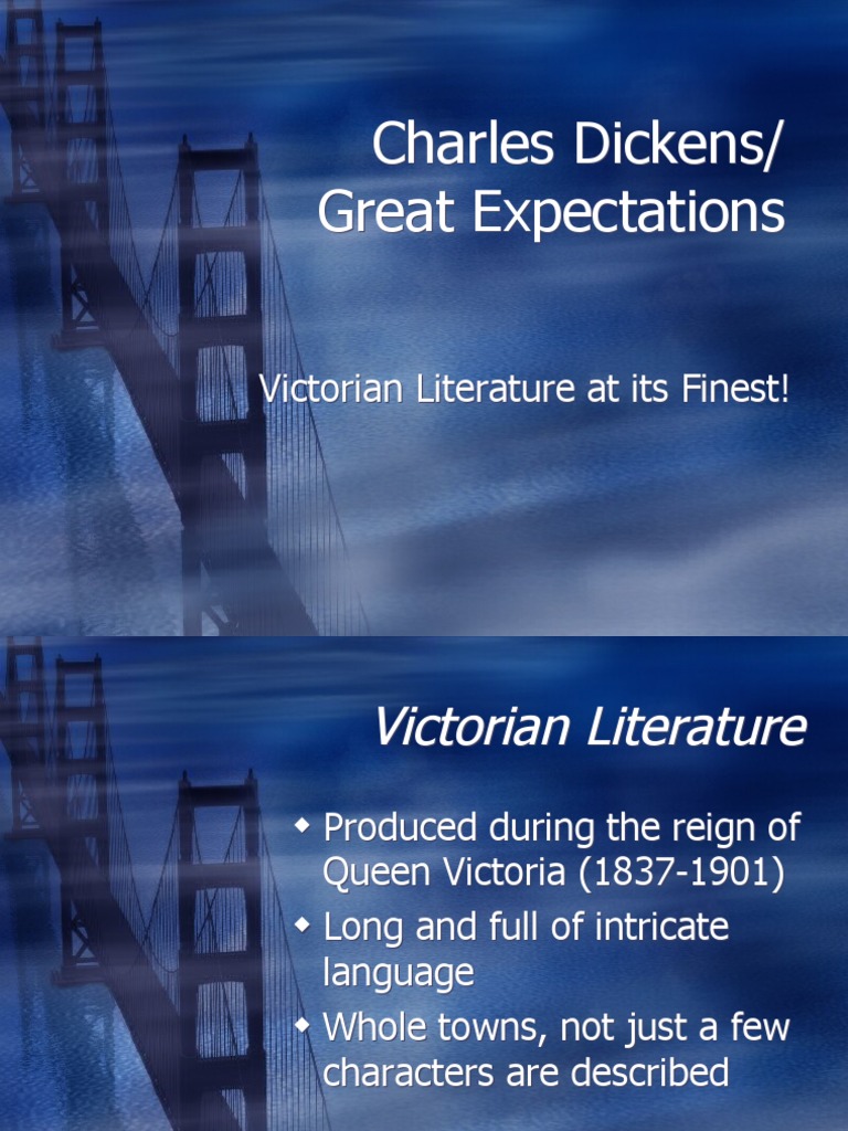 Charles Dickens/ Great Expectations | PDF | Charles Dickens | Victorian ...