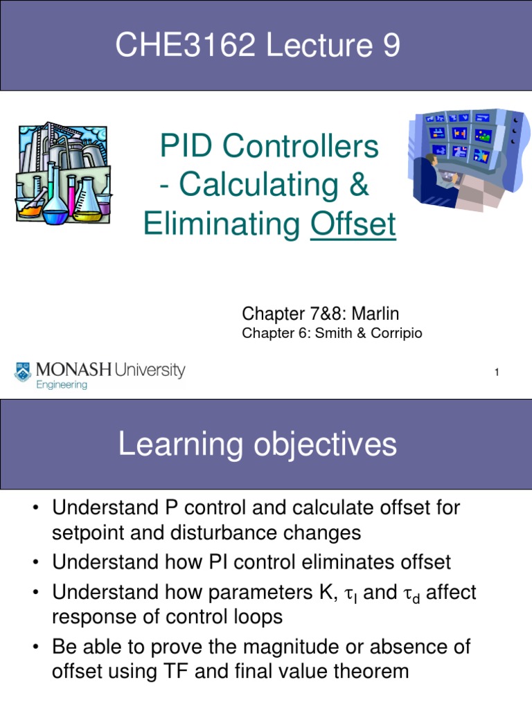 Understanding Offset in PID Controlled Systems | PDF | Control Theory ...