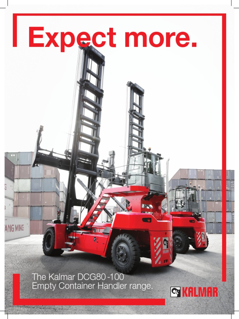 Kalmar DCG80-100: Manipulación Eficiente de Contenedores | PDF ...